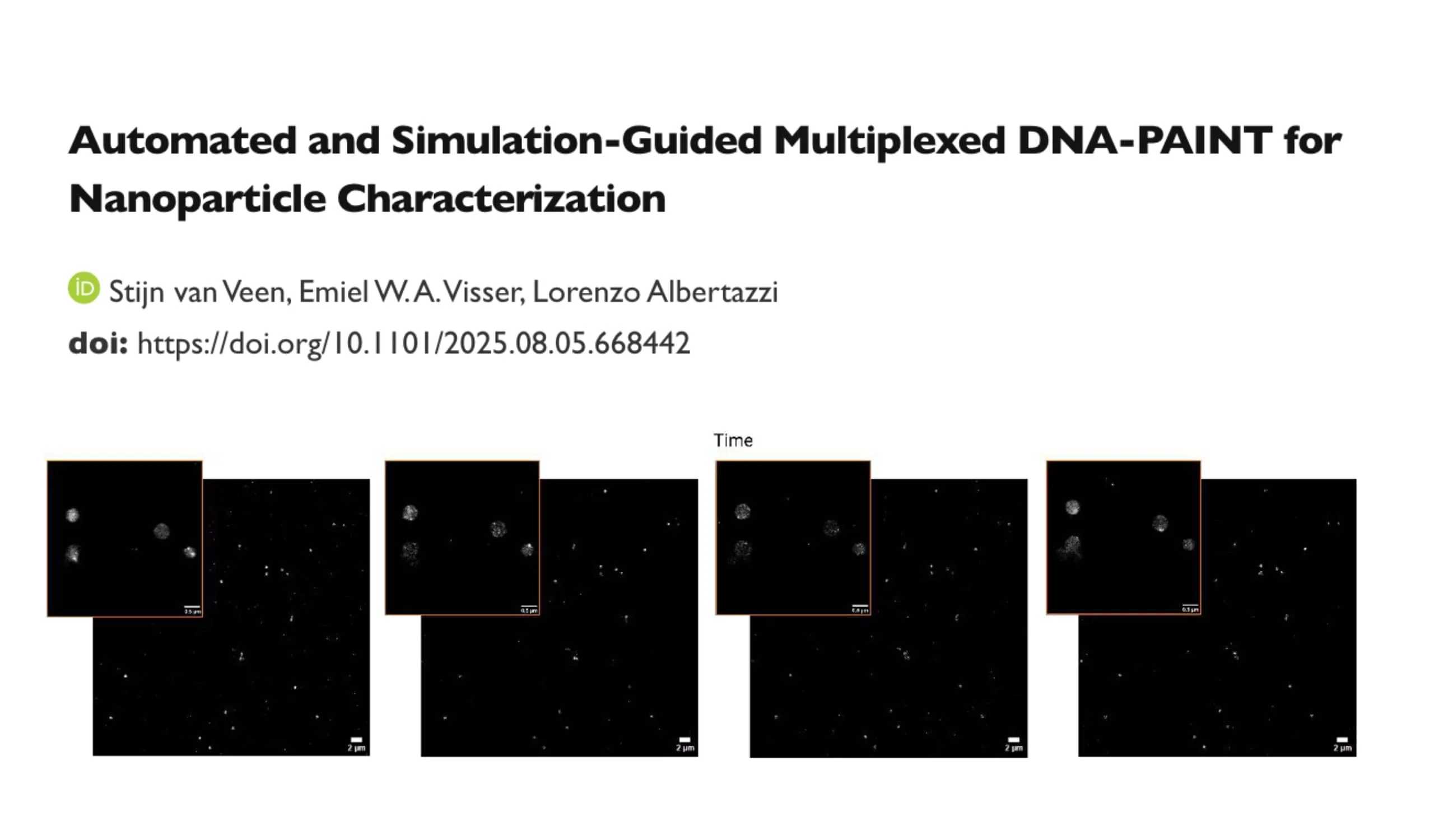 Automated DNA-PAINT for high resolution imaging