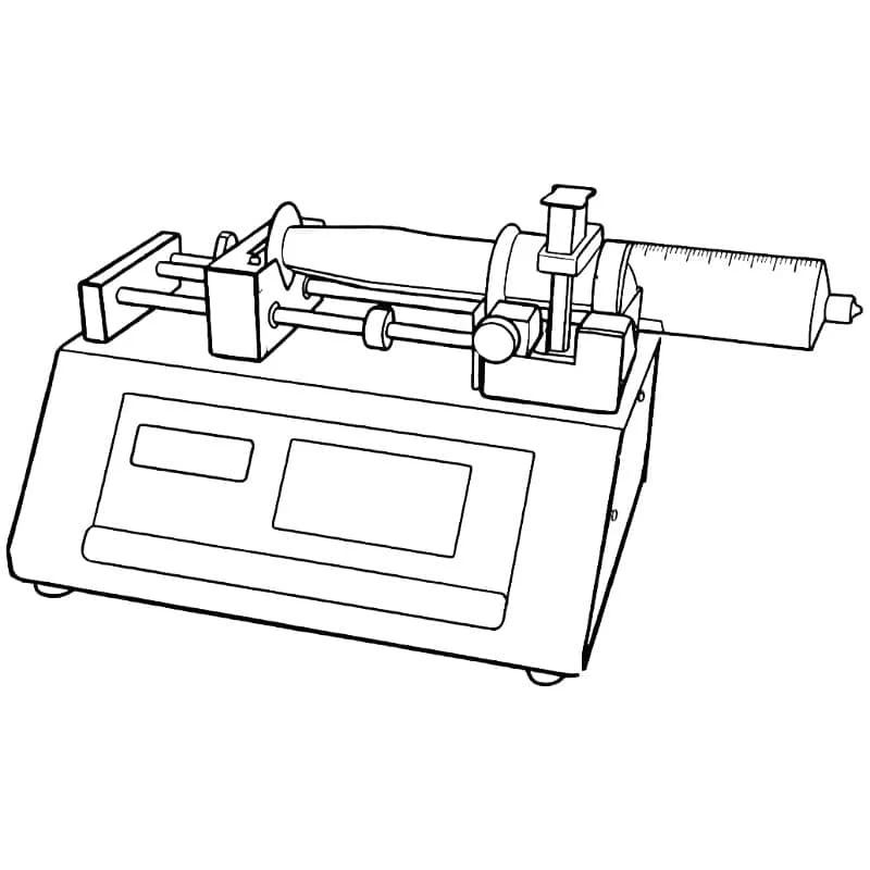 High precision syringe pump for microfluidic workflows